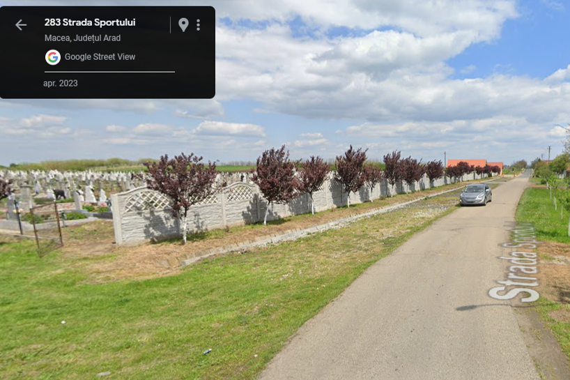 Amenajare curte bloc și parcare cimitirul Satu Bătrân