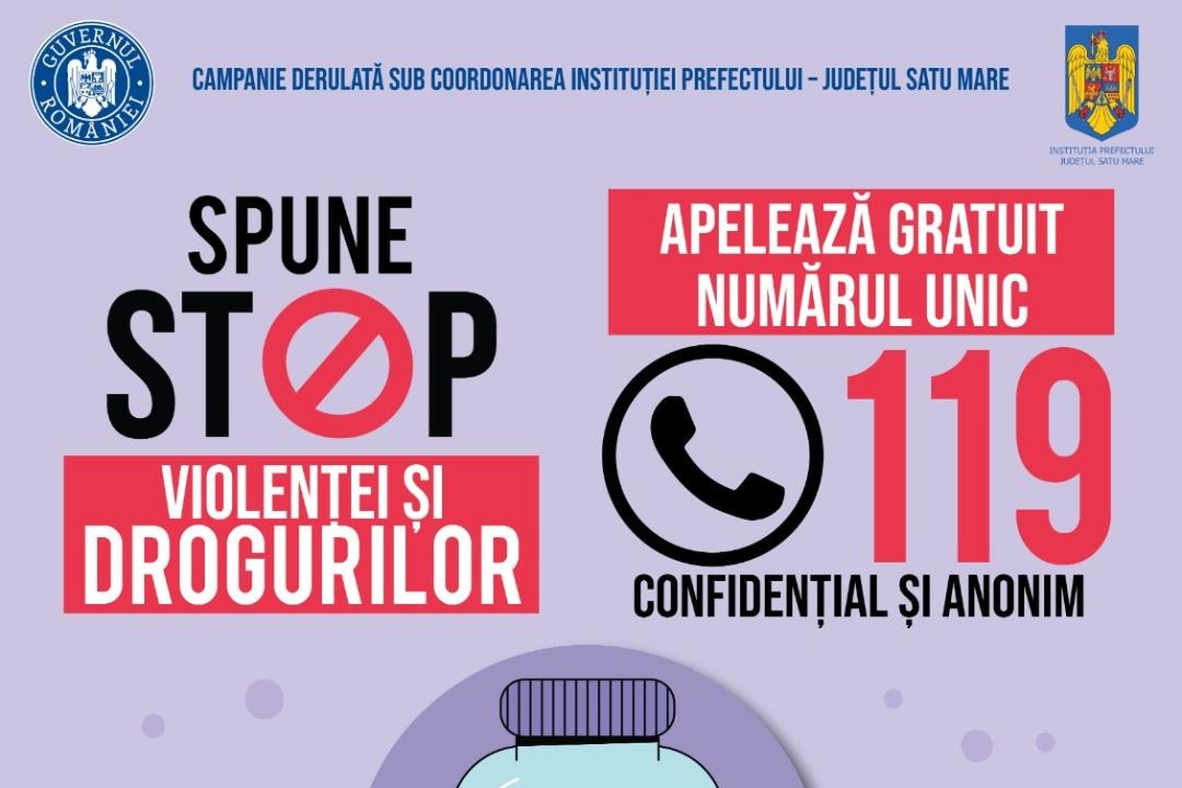 Spune STOP Violenței și Drogurilor